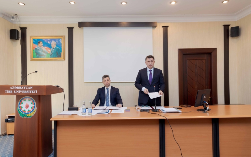 Azərbaycan Tibb Universiteti | Böyük Elmi Şura fakültə rəhbərliyinin ...