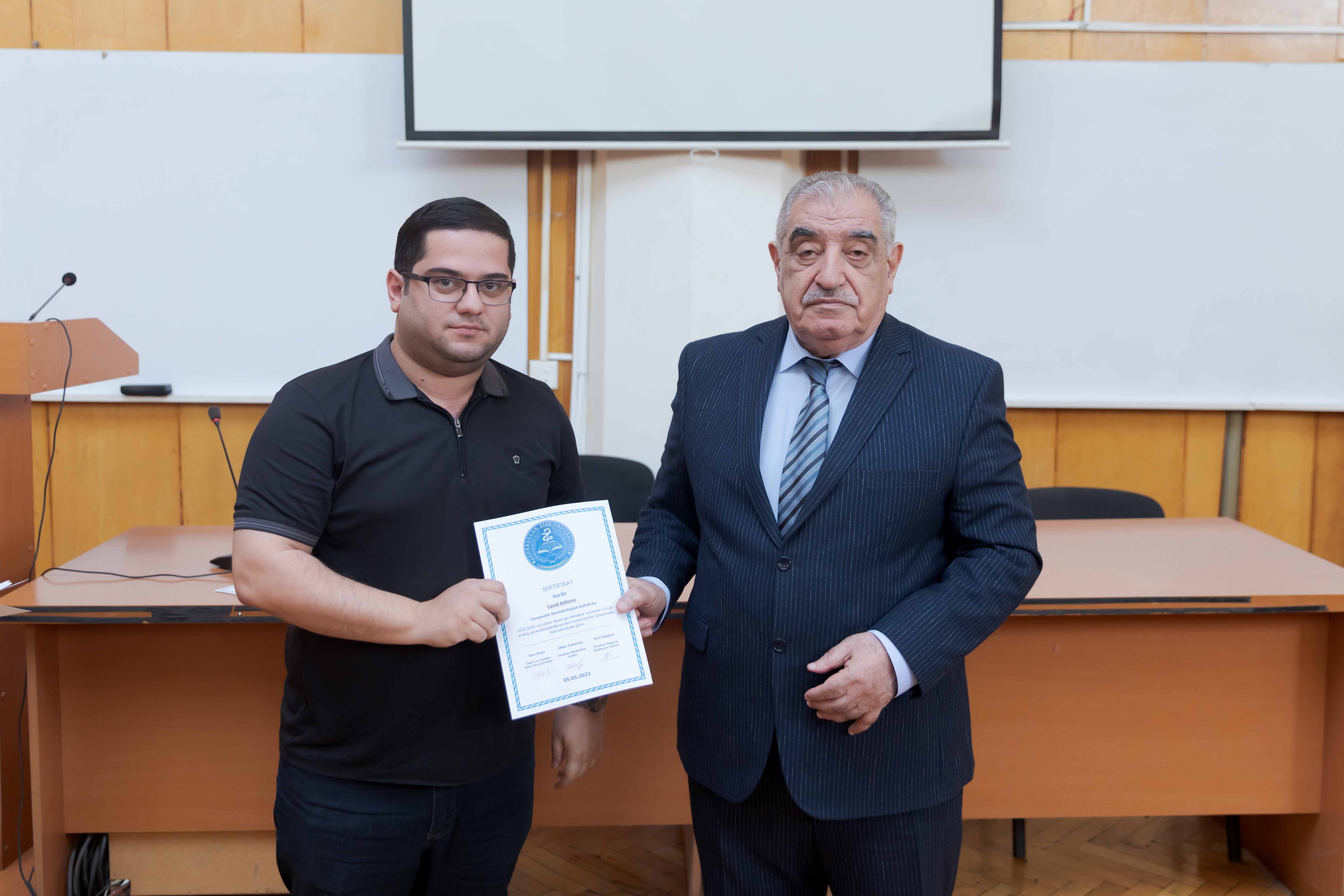 Azərbaycan Tibb Universiteti | Professor Sabir Əliyev: “Daxili nizam ...